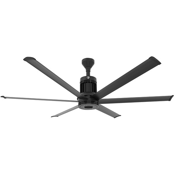 i6 72" Black Aluminum Outdoor Ceiling Fan - Big Ass Fans