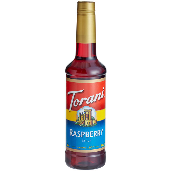 Torani Raspberry Flavoring Syrup (750 mL Plastic Bottles)