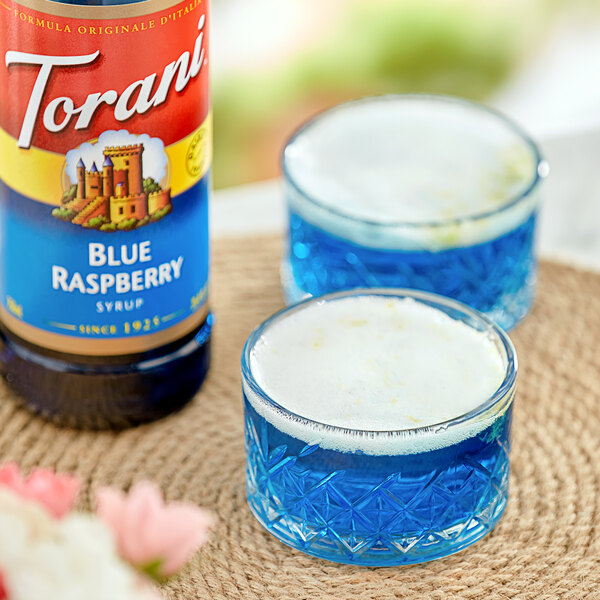 Torani Blue Raspberry Flavoring Syrup Plastic Bottles
