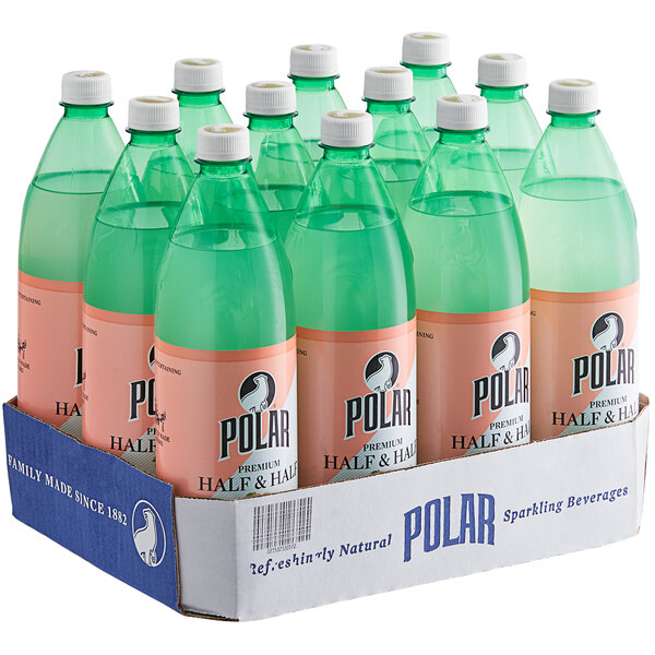 Polar Grapefruit & Lemon Sparkling Citrus Mixer 1 Liter - 12/Case
