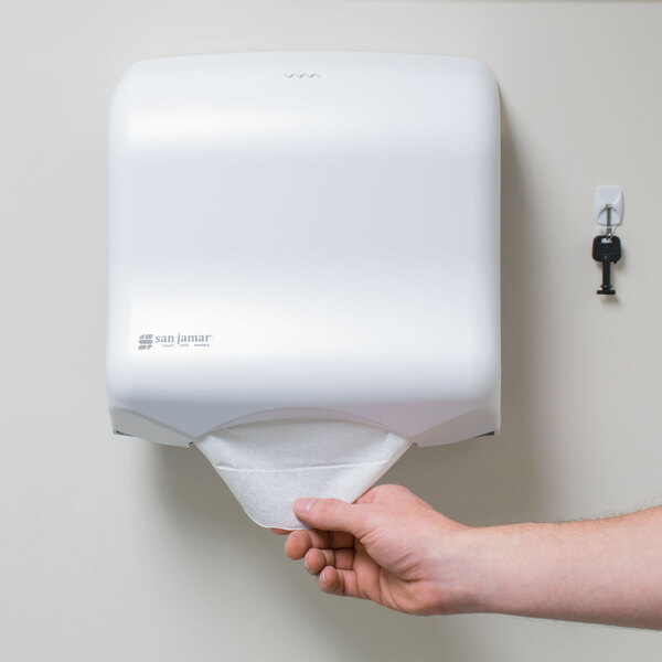 Sliver tonchean Paper Towel Dispenser Wall-Mounted Stainless Steel ...