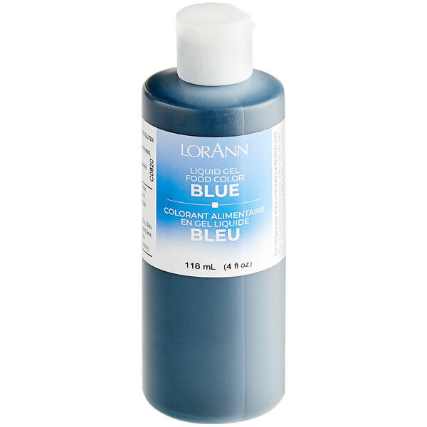 LorAnn Oils Blue Liquid Gel Food Coloring - 4 fl. oz.