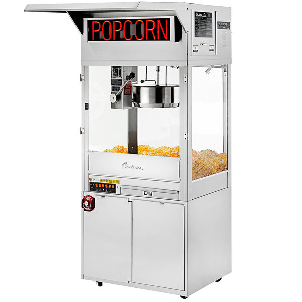 Cretors Mach 5 M548C1E-41OX-CASSV (4') 48 oz. Ventless and ANSUL Fire ...