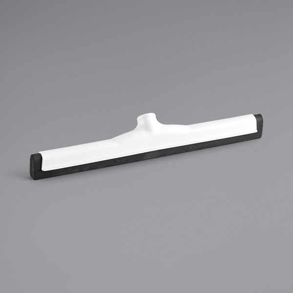 Lavex Janitorial 18" White Double Neoprene Foam Floor Squeegee with ...