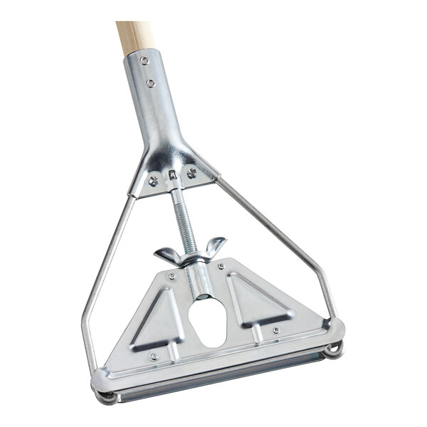 Lavex 60" Wooden Mop Handle with Stirrup-Style End