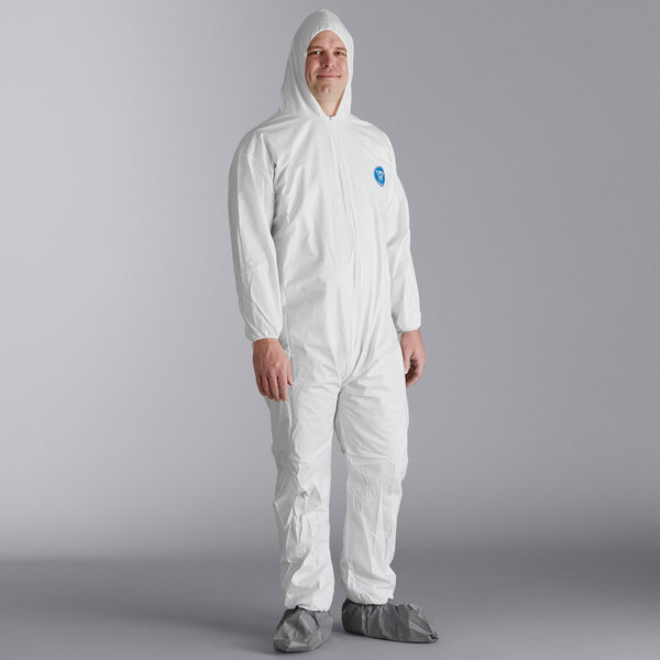 Malt Impact ProMax M1014-M White Microporous Zipper Front Long Sleeve ...