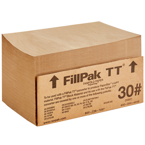 Ranpak 15" x 1660' 30 lb. Fanfold Void Fill Paper