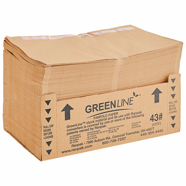 Ranpak Fanfold Void Fill Shipping Paper: WebstaurantStore