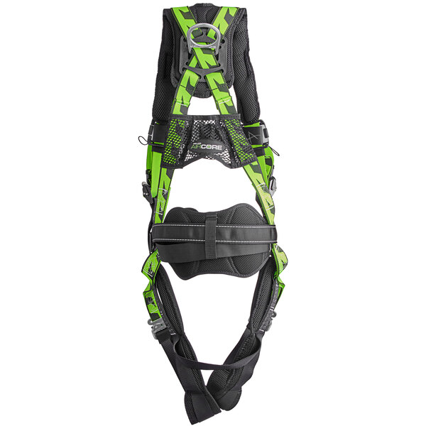 Honeywell Miller AirCore Universal Green Steel Full-Body Harness with ...