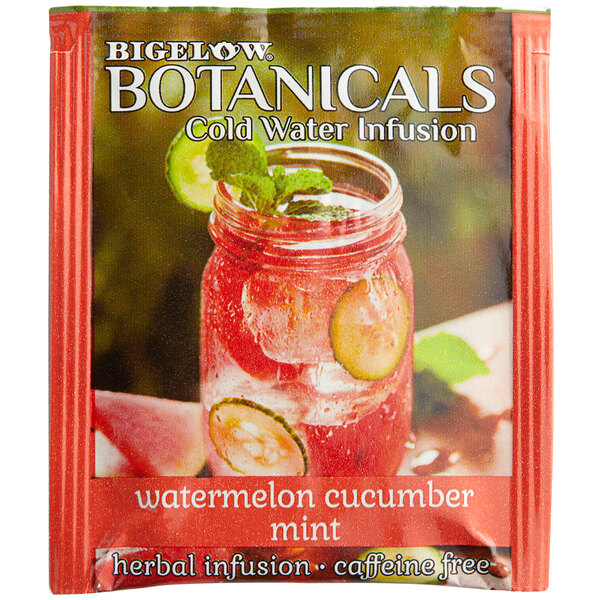 Bigelow Botanicals Watermelon Cucumber Mint Cold Water Infusion Tea ...