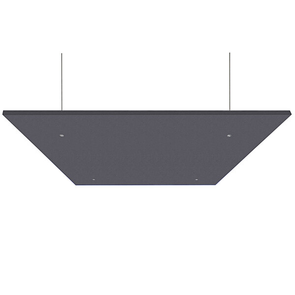 Versare SoundSorb 24" Dark Gray Acoustic Canopy Panel 7825504