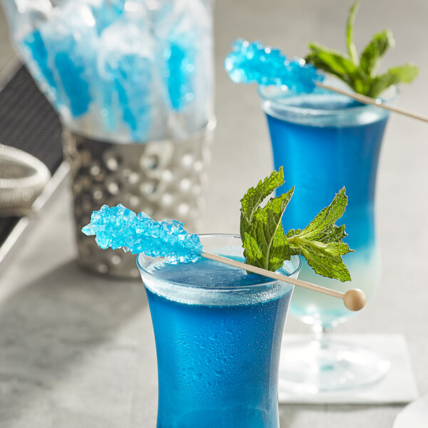 Blue Raspberry Rock Candy