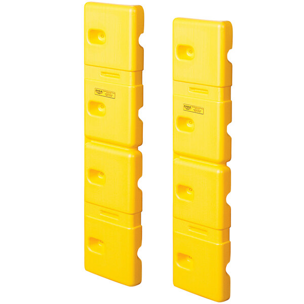 Eagle Manufacturing 1728 10" x 42" Yellow Wall Protector - 2/Set