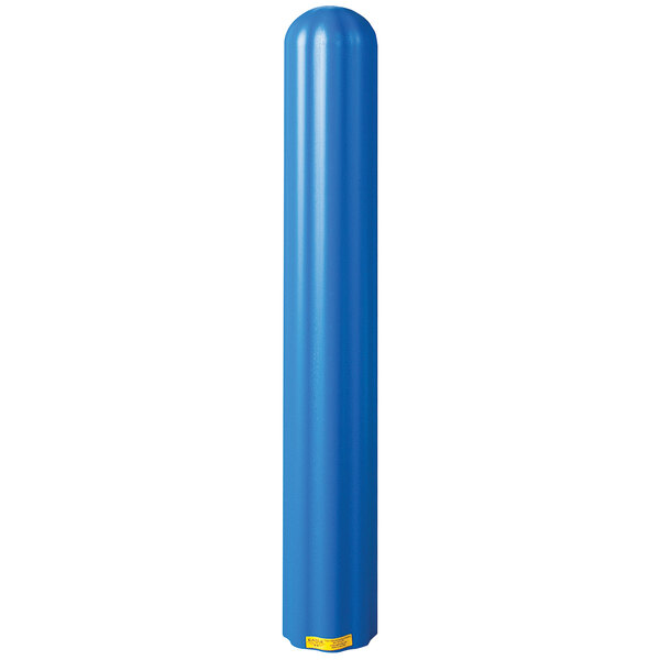 Eagle Manufacturing 1730BL 6" x 56" Blue Fluted Bollard Cover