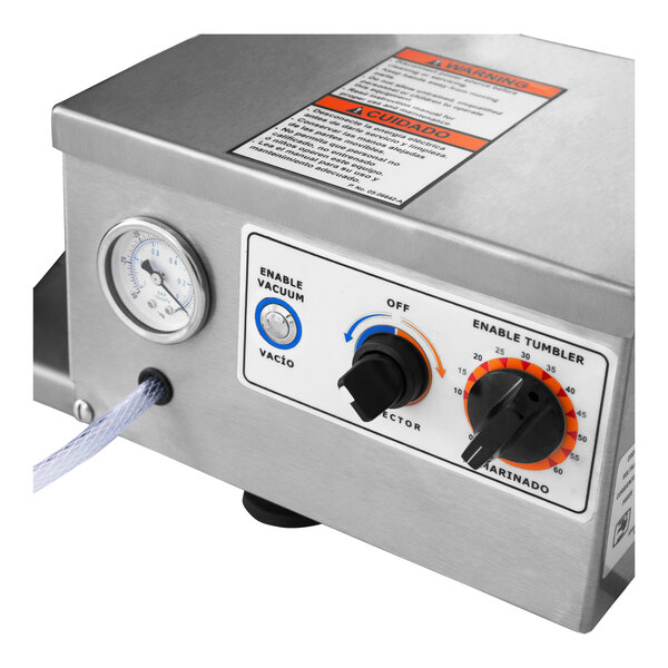 ProCut KMV-25 55 lb. Electric Meat / Vegetable Vacuum Marinator - 110V ...