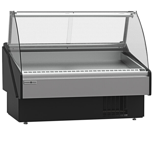 Hydra Kool KFM-SC-100-S 100" Curved Glass Refrigerated Seafood Display Case