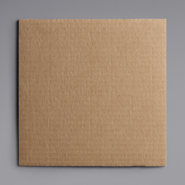 10" x 10" White Corrugated Square Cake / Pizza Board - 100/Case