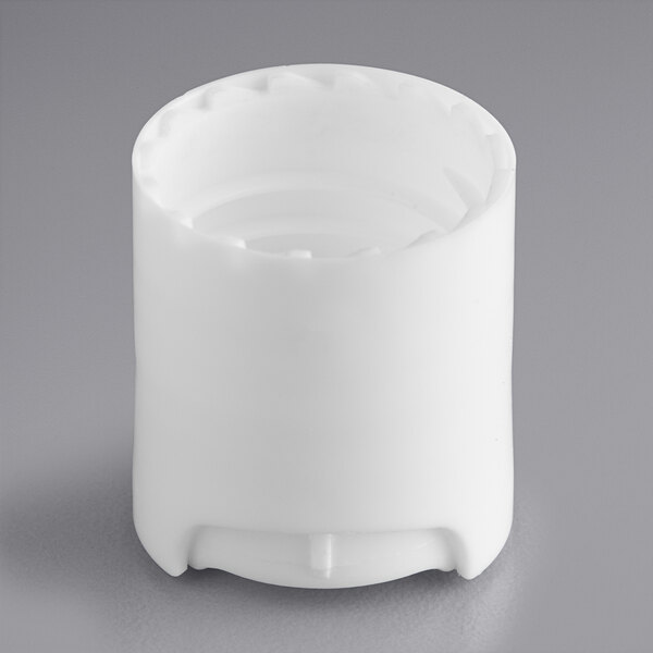20/410 White Unlined Disc Top Lid - 3000/Case