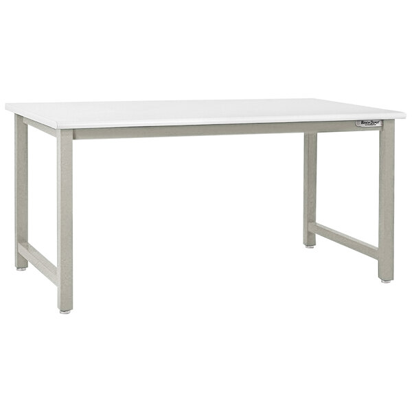BenchPro Kennedy Series 24" x 48" Laminate Top Adjustable Workbench ...