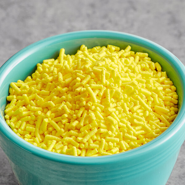 Mavalerio Yellow Sprinkles 25 lb.