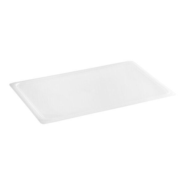 Vigor Full Size Translucent Polypropylene Secure Sealing Lid