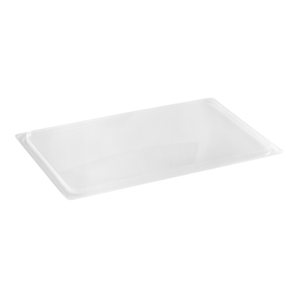 Vigor Full Size Translucent Polypropylene Secure Sealing Lid