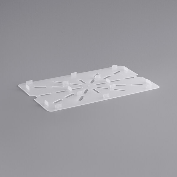 Vigor Full Size Translucent Polypropylene Drain Tray