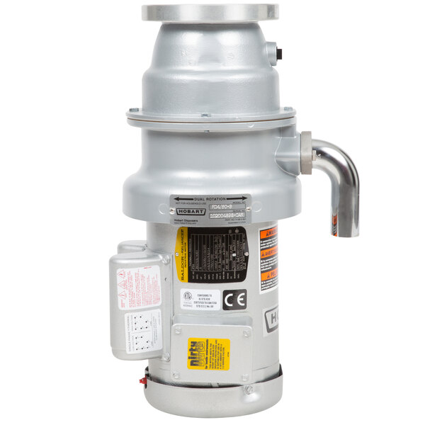 Hobart FD4/50-3 Commercial Garbage Disposer with Short Upper Housing ...