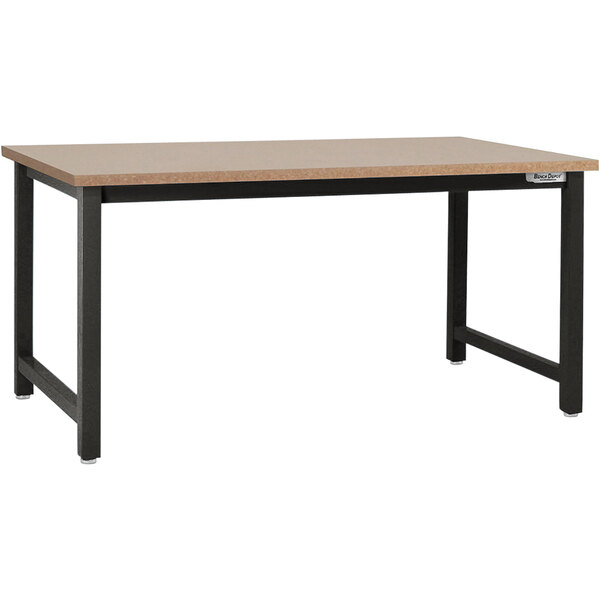 BenchPro Kennedy Series 24" x 72" Particleboard Top Adjustable ...