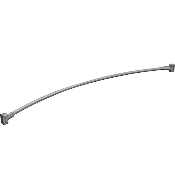 American Specialties, Inc. 10-1201-B 60" Stainless Steel Curved Shower ...