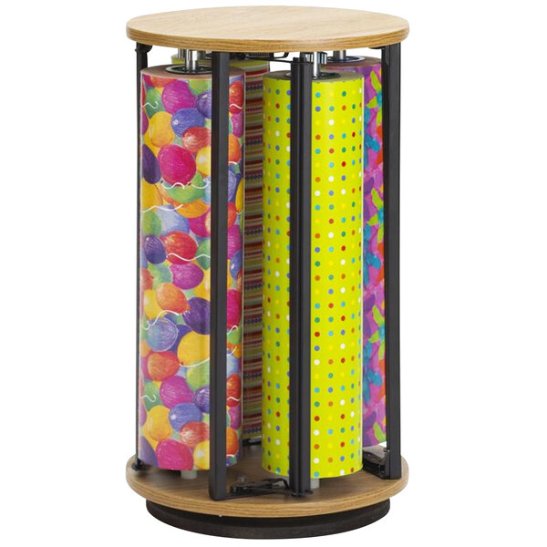 Bulman R1204 The Suzette Revolving Vertical Four Roll Paper Rack ...