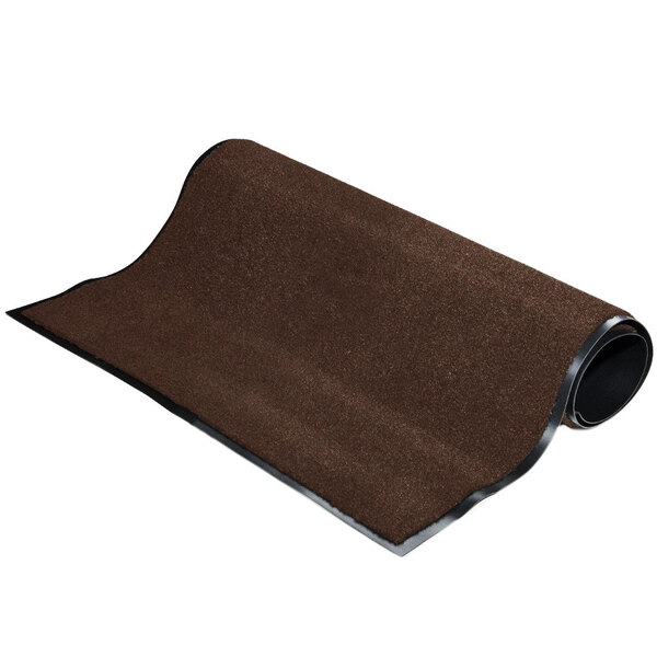 Cactus Mat 1437R-B3 Brown Olefin Carpet Roll - 3' x 60'