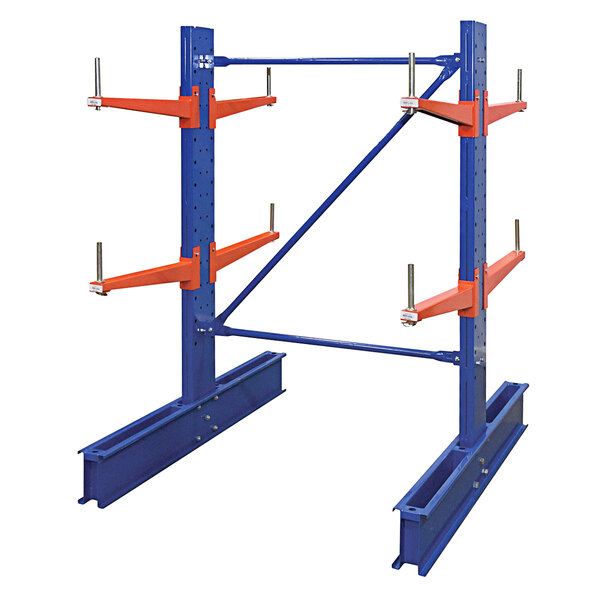 Vestil SDU-C-6-24-SET Standard-Duty Double-Sided Cantilever Rack with ...