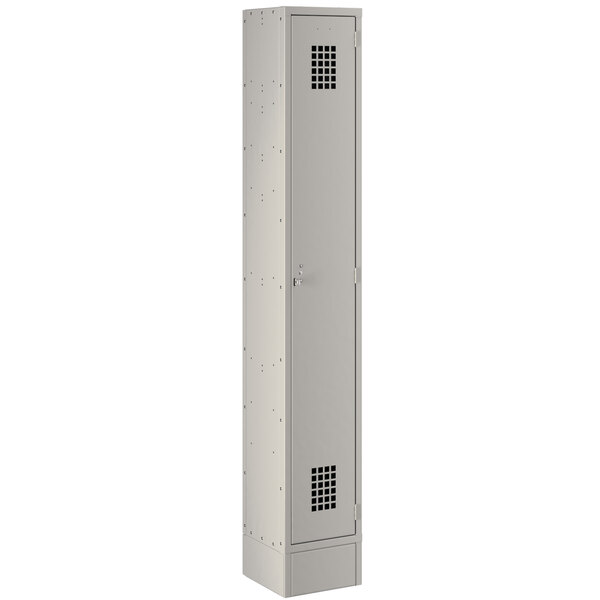 Regency Space Solutions Beige 12" x 12" x 78" Single, 1 Tier Locker ...