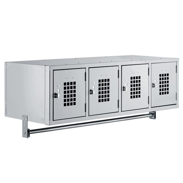 Regency Space Solutions Gray 45" x 18" Wall Mount Locker- Unassembled