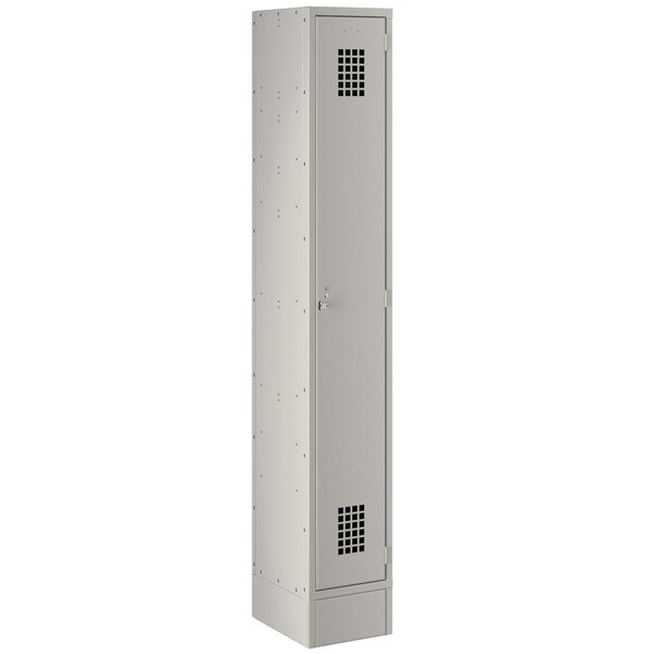 Regency Space Solutions Beige 12" x 15" x 78" Single, 1 Tier Locker ...