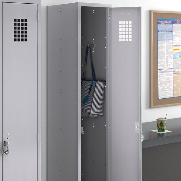 Regency Space Solutions Gray 12" x 18" x 78" Single, 1 Tier Locker ...