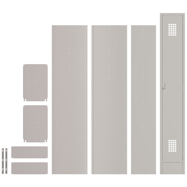 Regency Space Solutions Beige 12" x 18" x 78" Single, 1 Tier Locker ...