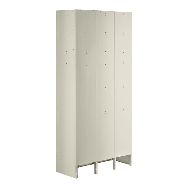 Regency Space Solutions Beige 36" x 15" x 78" 3 Wide, 6 Tier Locker ...