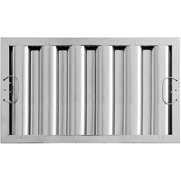 12"(H) x 20"(W) x 2"(T) Stainless Steel Hood Filter
