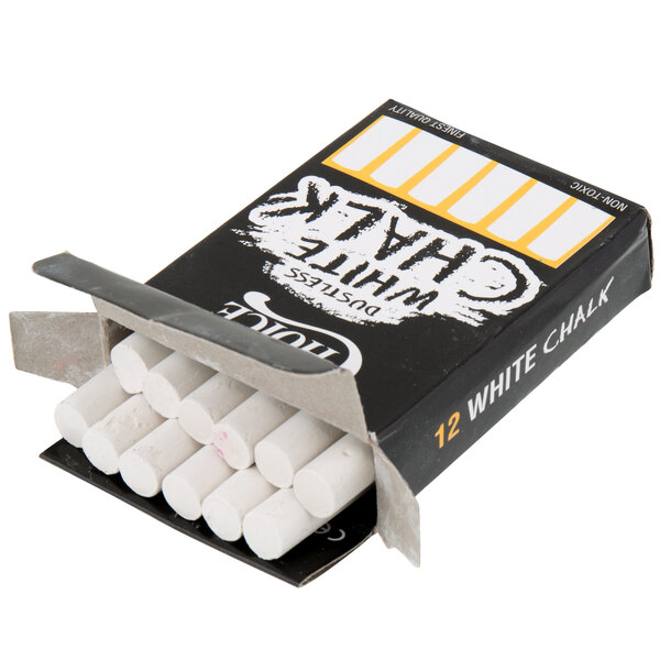 Choice 12 Count White Chalk