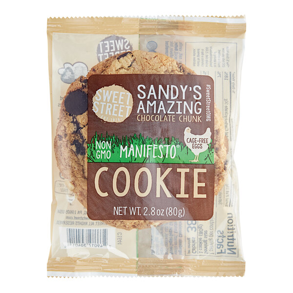 Sweet Street Desserts Sandy's Amazing Chocolate Chunk Cookie 2.8 oz ...