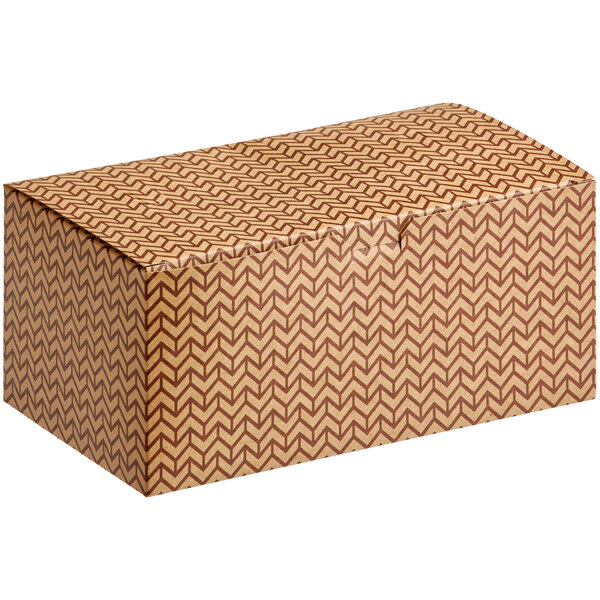 Choice 9" x 5" x 4" Cornerstone Print Take Out Dinner / Chicken Box ...