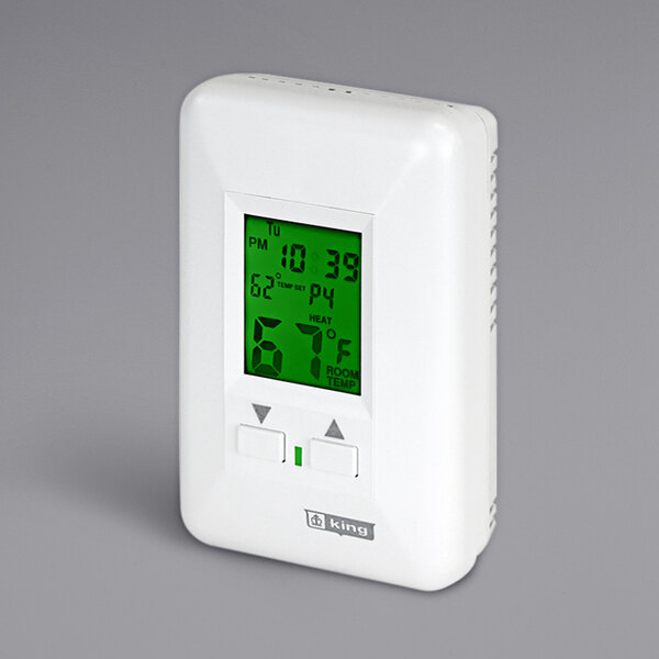 King Electric HWP120 Programmable Single Pole Hydronic Thermostat ...