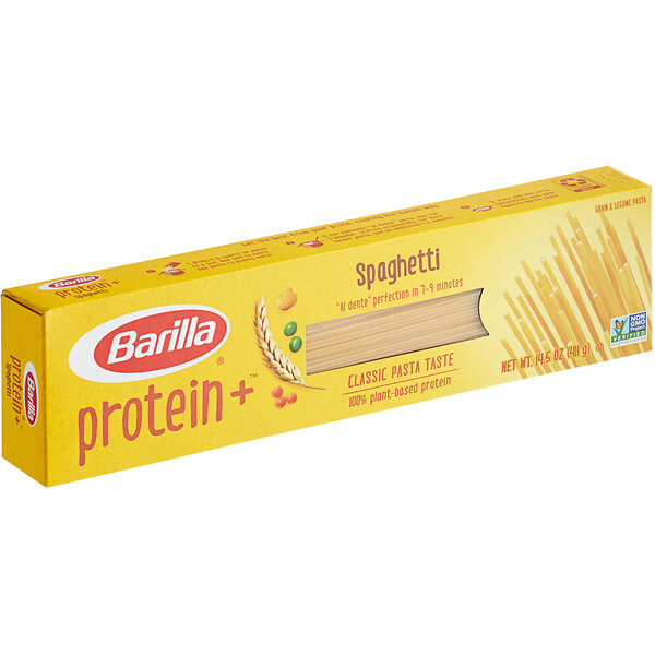 Barilla Protein+ Spaghetti Pasta 14.5 oz. - 20/Case