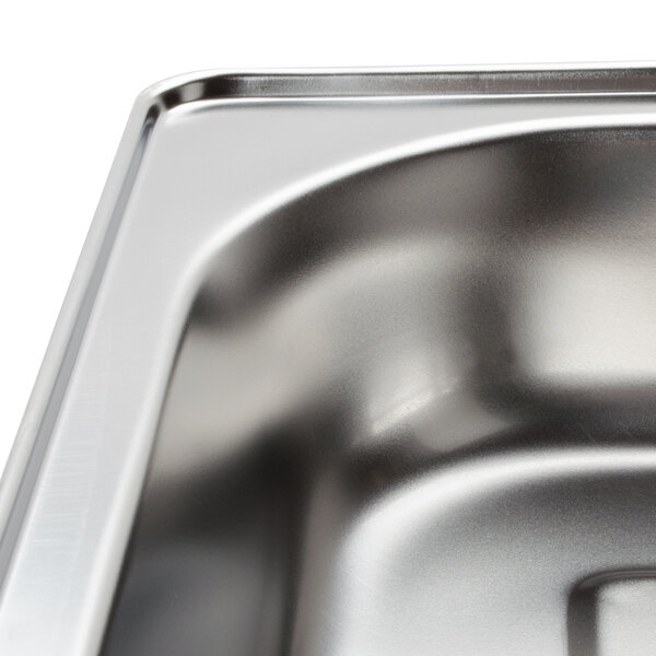 Choice 8 Qt. Full Size Stainless Steel Chafer Cover with Plastic Handle