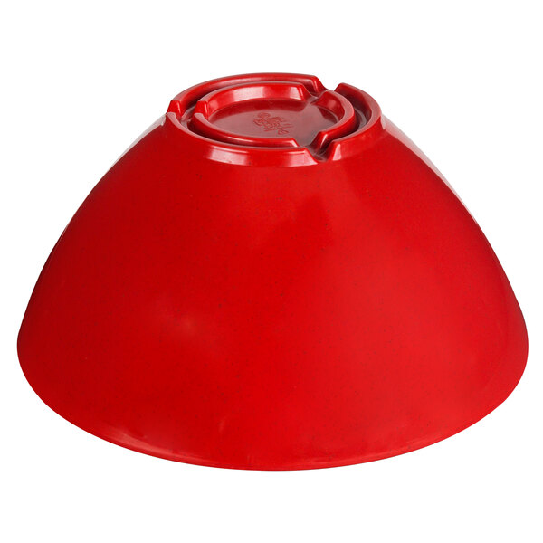 GET B-791-RSP Red Sensation 4 Qt. Red Round Catering Bowl