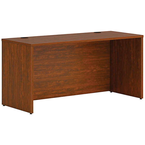 HON Mod 60" x 24" Russet Cherry Laminate Credenza Shell