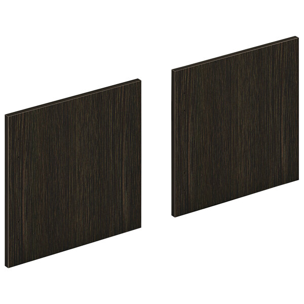 HON Mod Java Oak Laminate Door for 72" Desk Hutches and Wall-Mounted ...