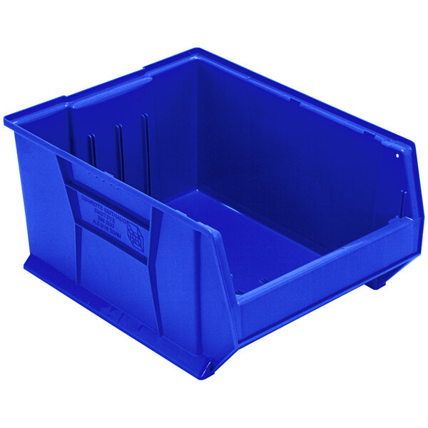 Quantum Blue Hulk Bin, 23 7/8" x 18 1/4" x 12"